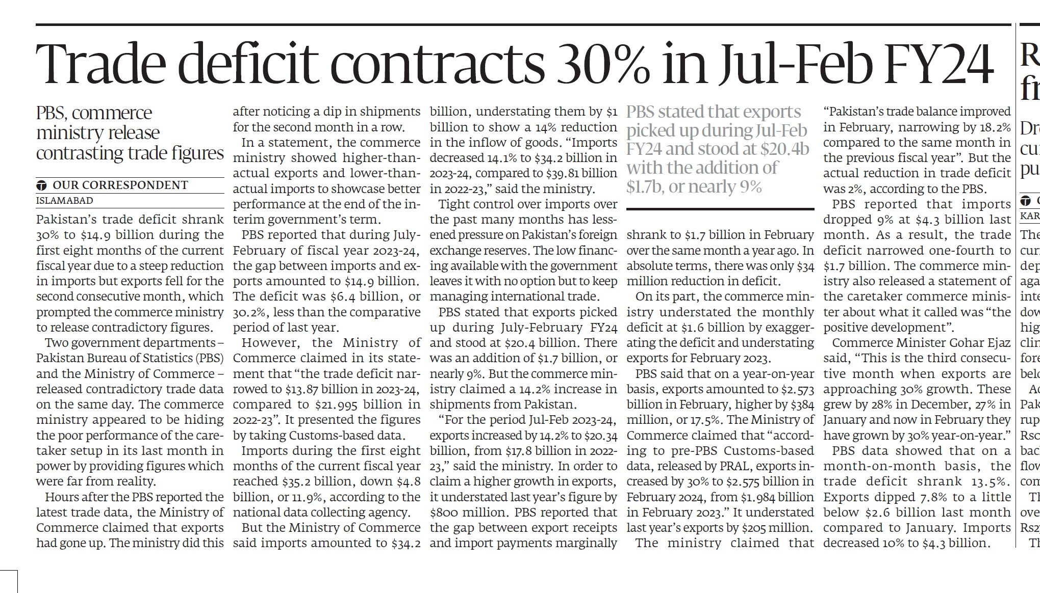 Tribune ePaper: Business News Paper, ePaper Online