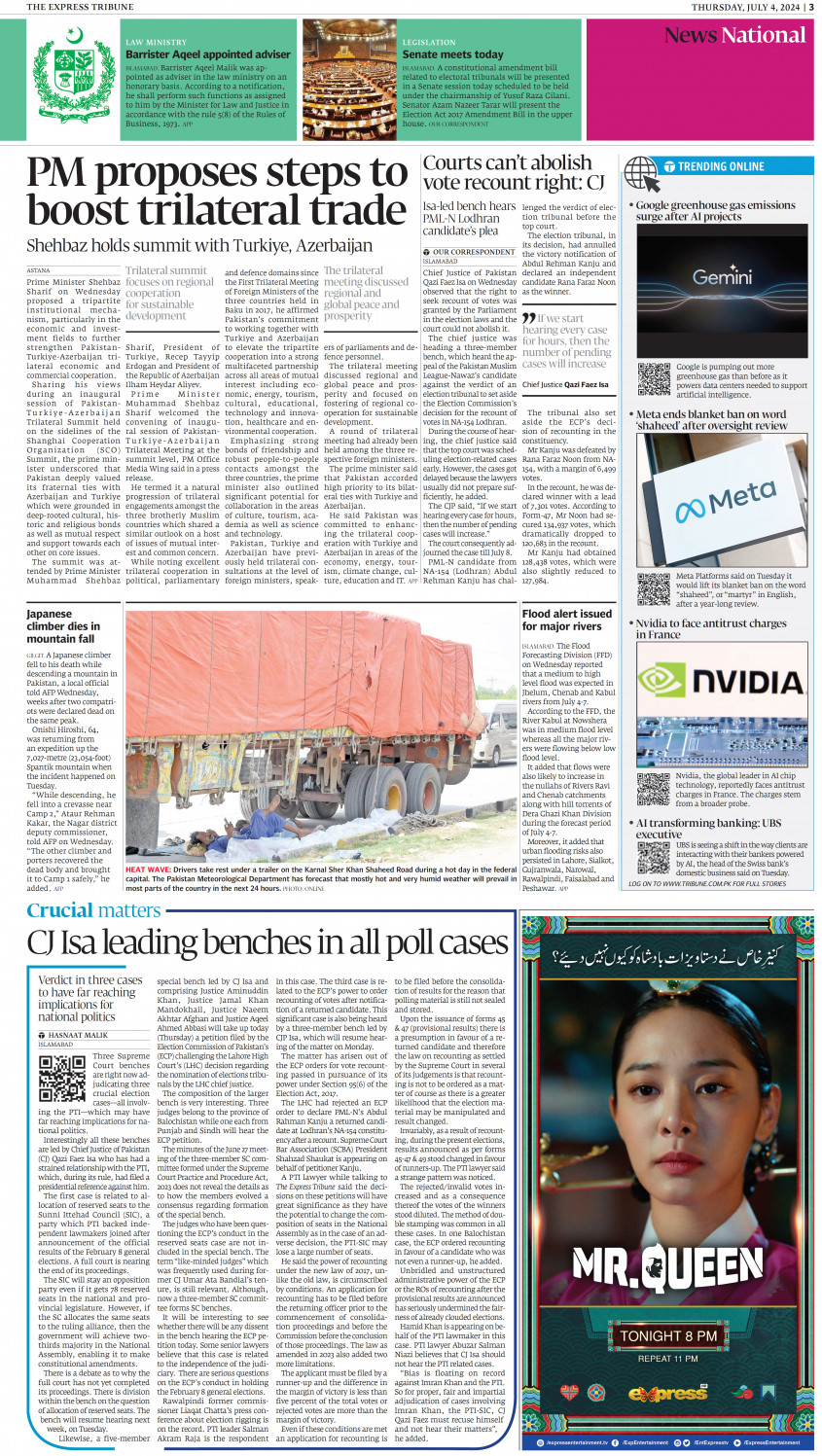 Tribune ePaper: Business News Paper, ePaper Online