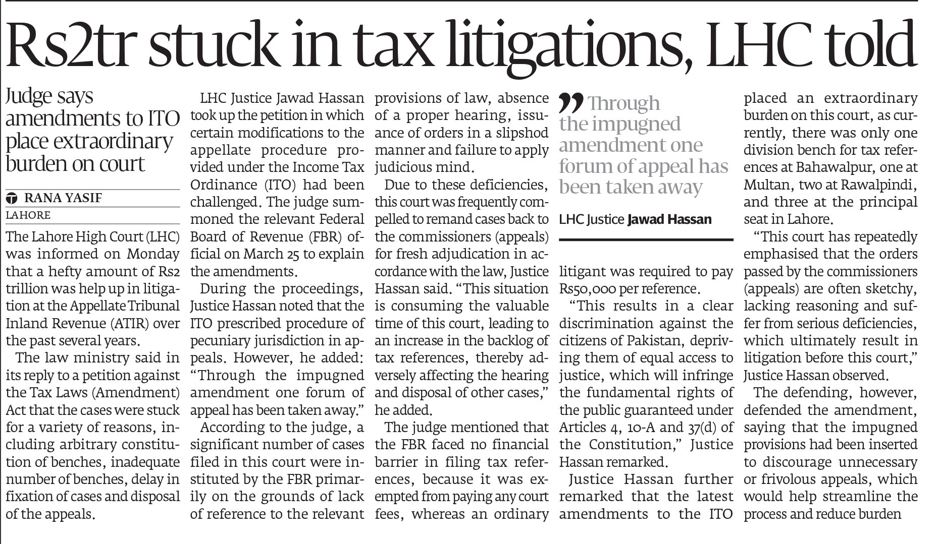 Tribune ePaper: Business News Paper, ePaper Online