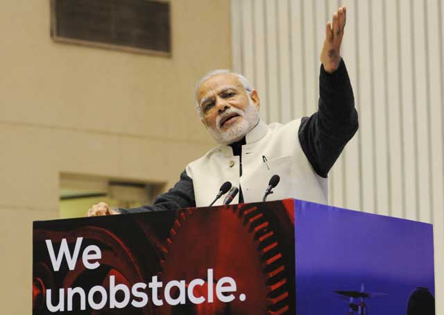 Modi pledges big measures to boost India's entrepreneurs