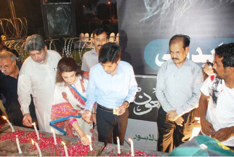 Paying respect: Walk, vigil held to honour Edhi