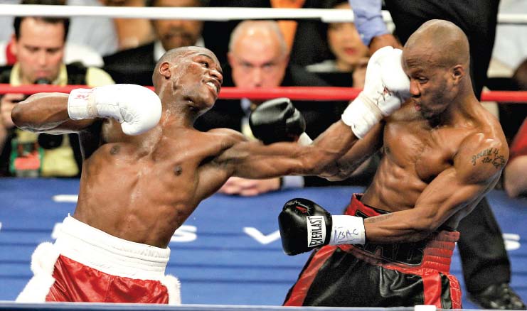 Boxing: Mayweather extends conditional offer