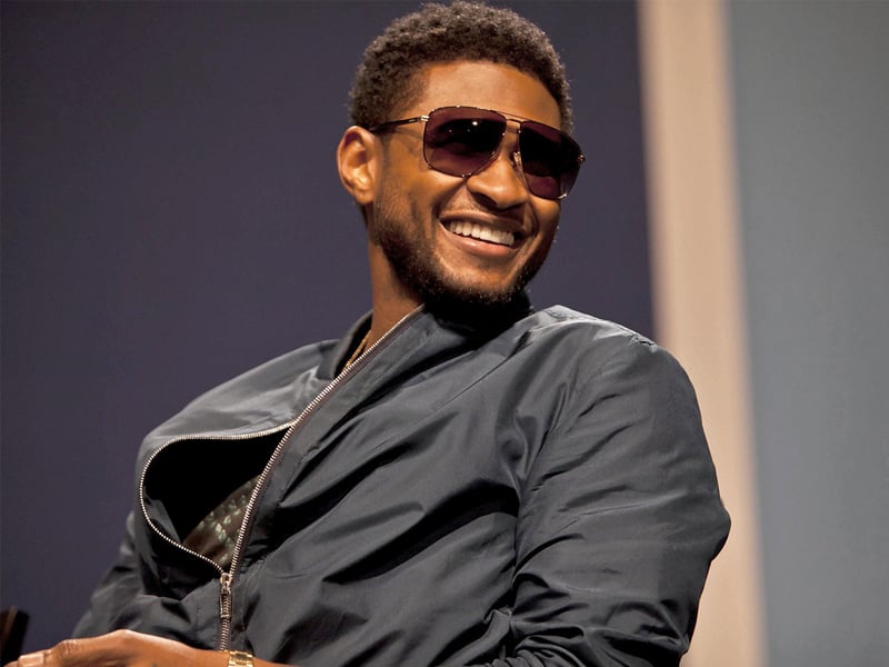Usher changes it up