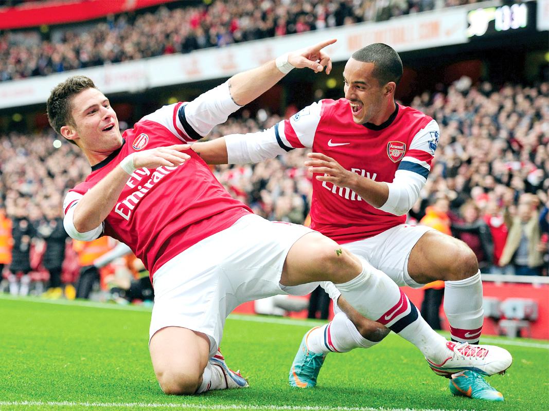 Arsenal run riot against Spurs Arsenal run riot against Spurs
