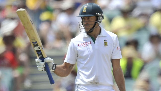 Du Plessis savours escape from whitewash