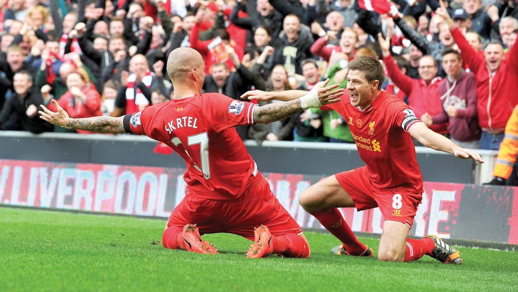 Liverpool celebrate crucial City triumph