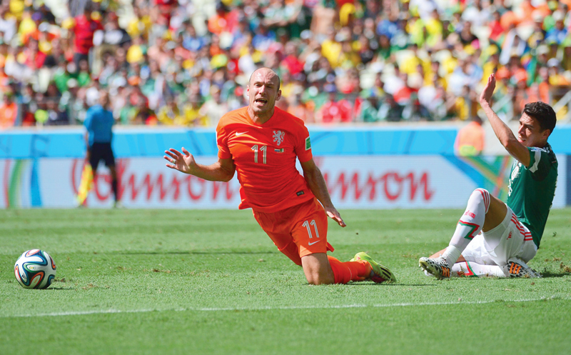 Robben confessed penalty unfair, says Mexico captain