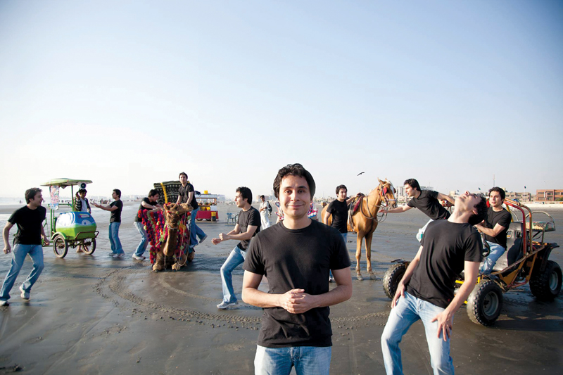 #100HAPPYDAYS: Saad Haroon having fun at Seaview