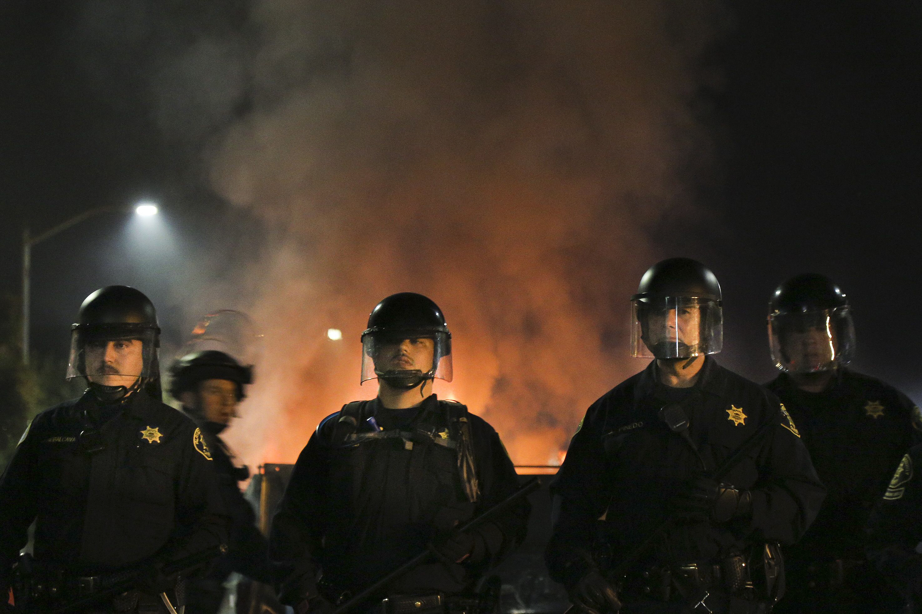 Two FBI agents shot at house near Ferguson unrest - broadcaster