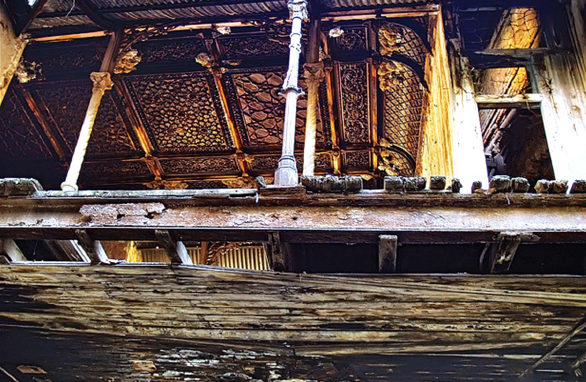 The crumbling structures of our past