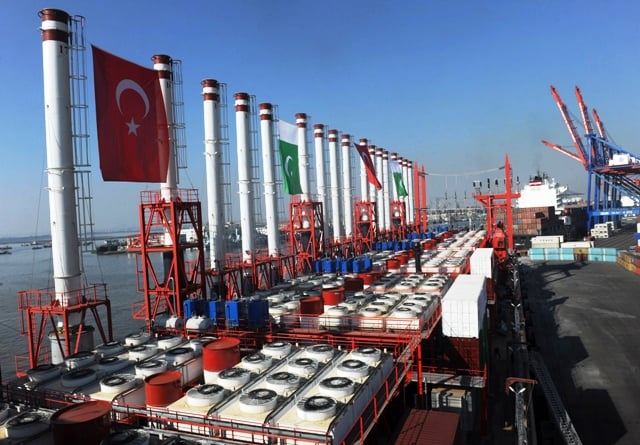 Turkish power ship inaugurated