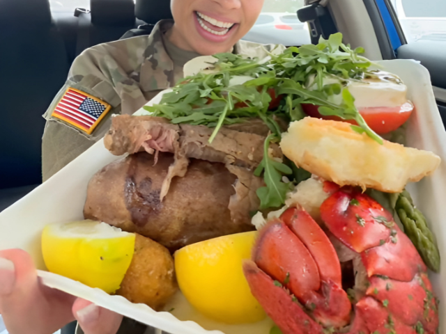 What is the 'lobster and steak' myth? US Army influencer’s lunch sparks ...