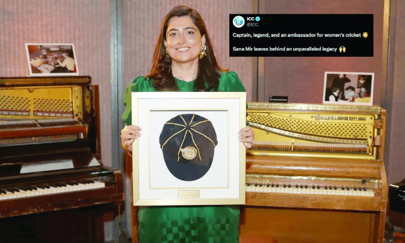 Sana inducted into ICC Hall of Fame